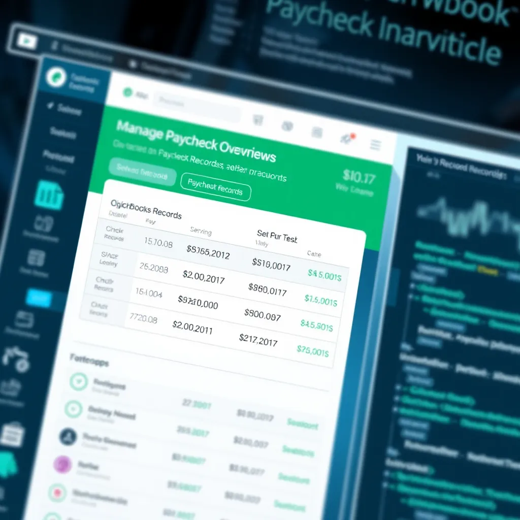 Managing Paycheck Records Effectively in QuickBooks Workforce